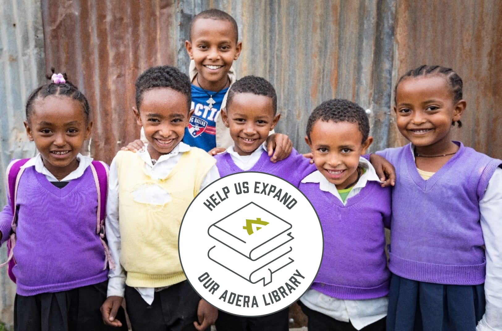 Adera foundation | Help Us Expand Our Adera Library
